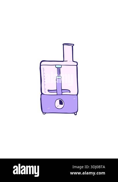 starburst effect animation of cartoon mixer Stock Video Footage - Alamy