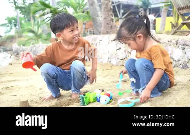 Bone, South Sulawesi, Indonesia, January 17, 2026: Two Small Children ...
