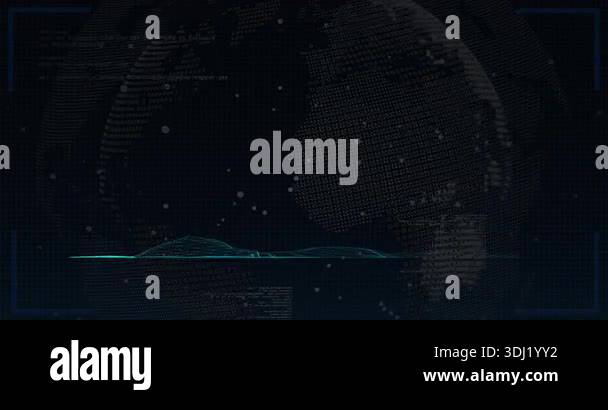 cyan line emerging initiating peaks rising labels forming and rotating ...