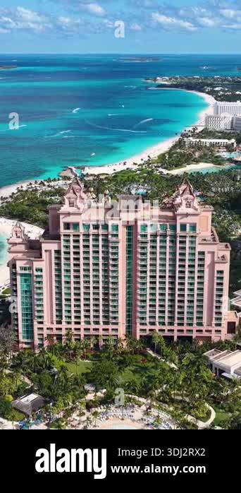 Bahamas Skyline At Paradise Island In Nassau Bahamas. Stunning ...