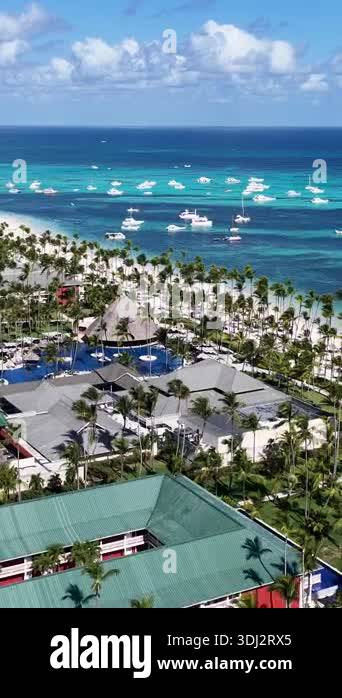 Punta Cana Skyline At Bavaro In Punta Cana Dominican Republic ...