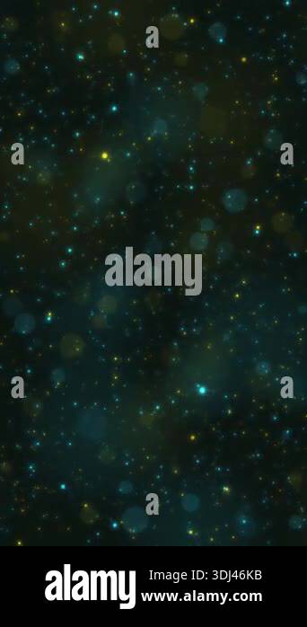 vertical rendered floating glowing dots motion background, overlay for ...