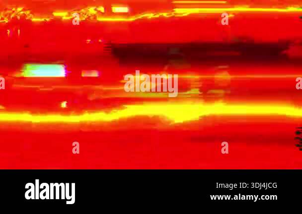 Glitch art style that uses digital or analog errors to create aesthetic ...