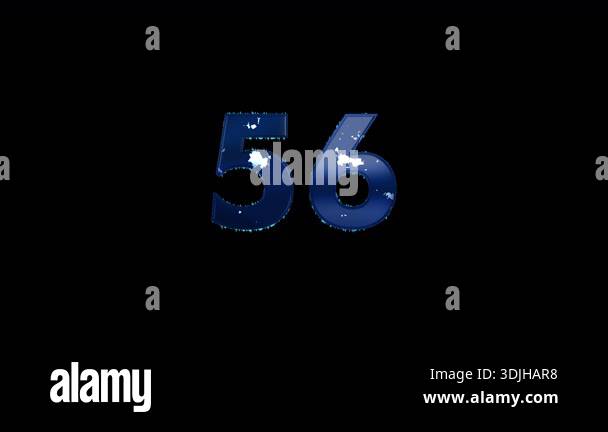 Frozen Number. Ice Number. Frozen Number with Alpha Channel ...