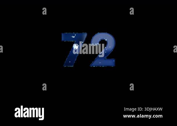 Frozen Number. Ice Number. Frozen Number with Alpha Channel ...