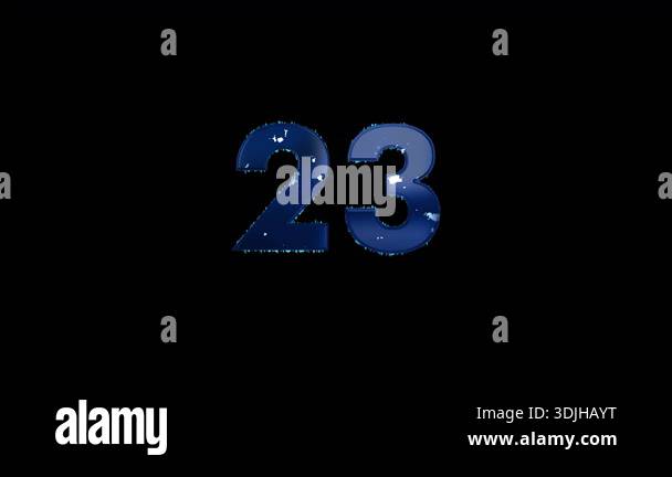 Frozen Number. Ice Number. Frozen Number with Alpha Channel ...