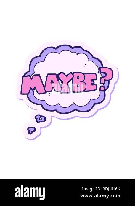 jiggle motion animation of sticker of a maybe cartoon symbol Stock ...
