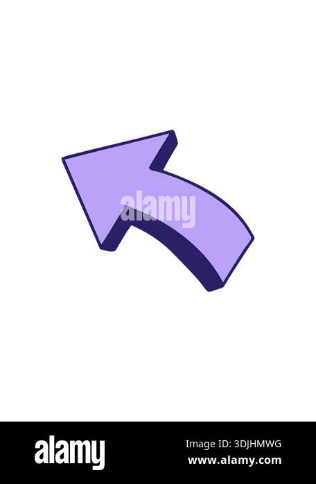 starburst effect animation of cartoon of arrow Stock Video Footage - Alamy