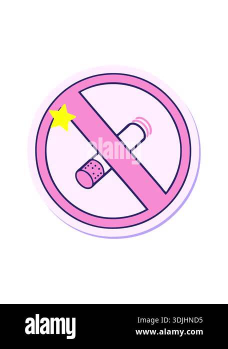 twinkling stars effect animation of sticker of a cute cartoon no ...