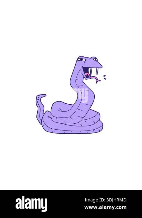 flashy sales animation of snake image Stock Video Footage - Alamy