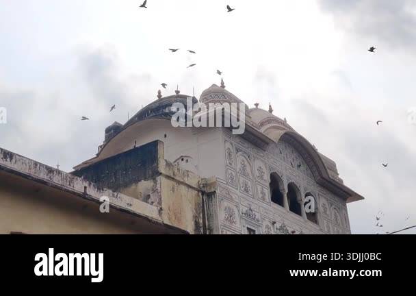 Jaipur, India 23 January 2026:Footage of ancient architecture at pink ...