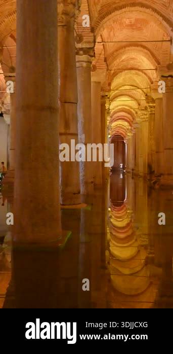 Istanbul,turkey,august 6, 2025. Majestic columns and arches of the ...