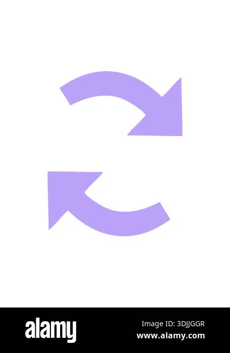 jiggle and pause animation of flat color retro cartoon of a directional ...