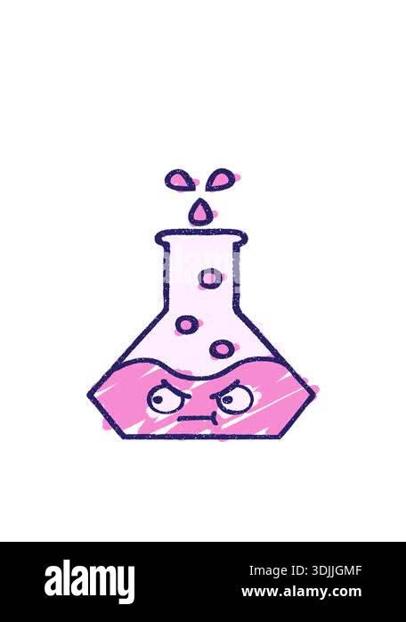 bobbing motion animation of Science Experiment Chalk Drawing image ...