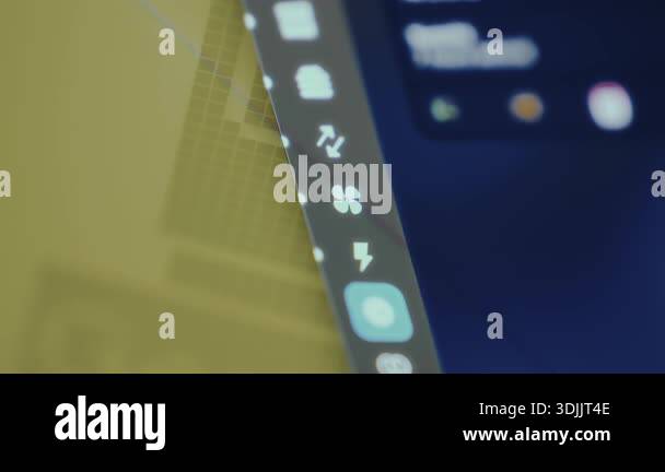 Interface design for an operating system Stock Video Footage - Alamy