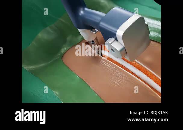 cardiology heart surgery incision medical cgi animation Stock Video ...