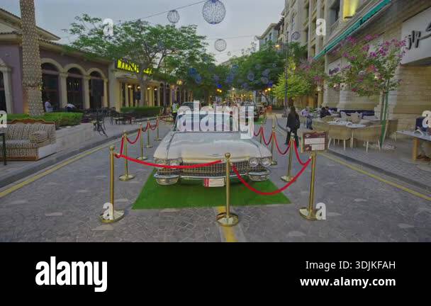 Doha, Qatar-November 20 2025: The central square in Medina Centrale ...
