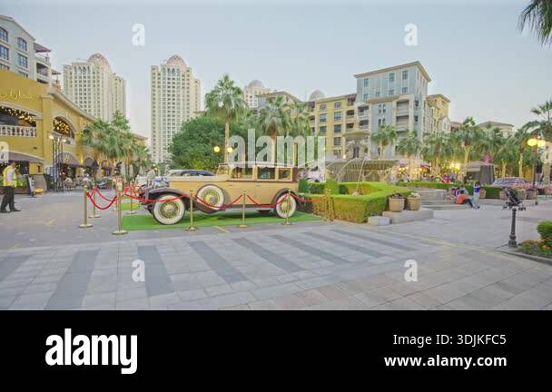 Doha, Qatar-November 20 2025: The central square in Medina Centrale ...