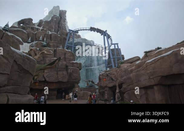 Genting Highlands, Pahang, Malaysia- April 9 2024: Genting sky worlds ...