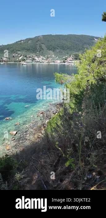 Amazing view of coastline of Skiathos Island, Sporades, Thessaly ...