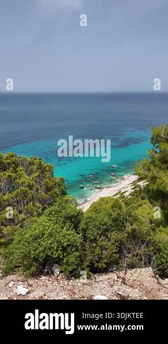 Amazing view of Lefkada near Pefkoulia beach, Ionian Islands, Greece ...