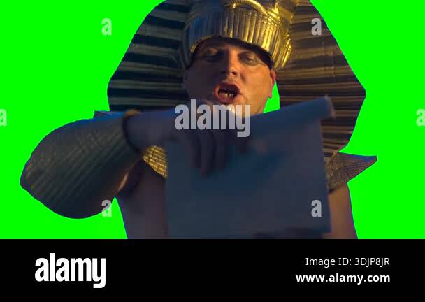 Pharaoh of Egypt The man in the suit Ancient Egyptian pharaoh Stock ...