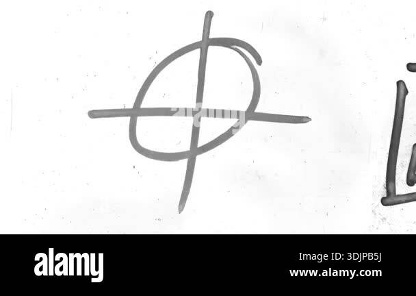 Black and white textured grunge scribble and doodle rough motion ...