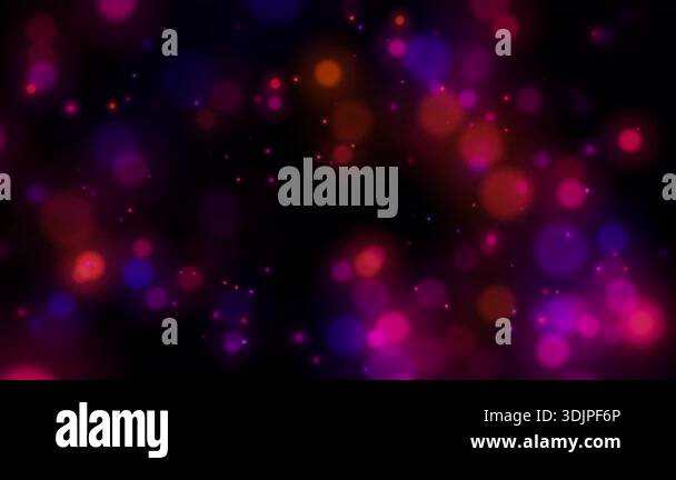 Soft colorful glowing bokeh background animation with gentle fade-in ...