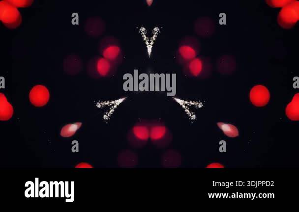 Constellation formation with bright stars in the night sky Stock Video ...