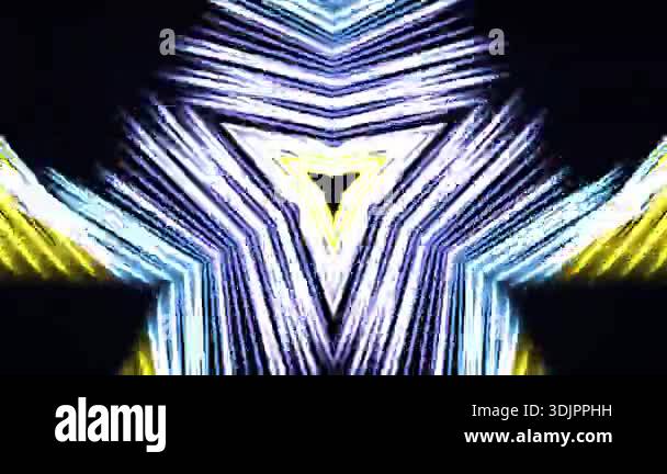 Abstract geometric shapes forming a vibrant digital artwork design ...