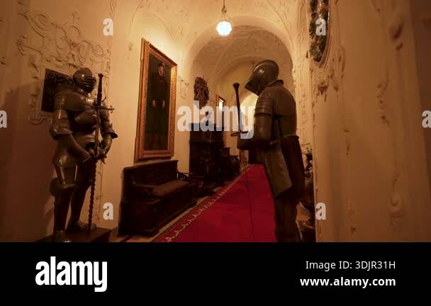 Sinaia, Romania - October 23, 2024: Interiors of Peles Castle with ...