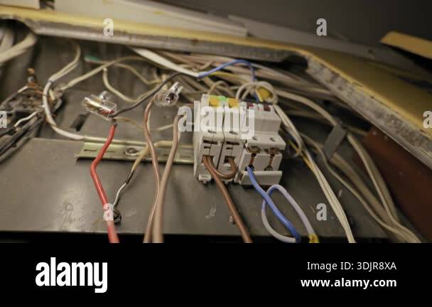Old electric cabling in Stock Videos & Footage - HD and 4K Video Clips ...