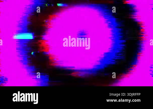 Glitch art style that uses digital or analog errors to create aesthetic ...