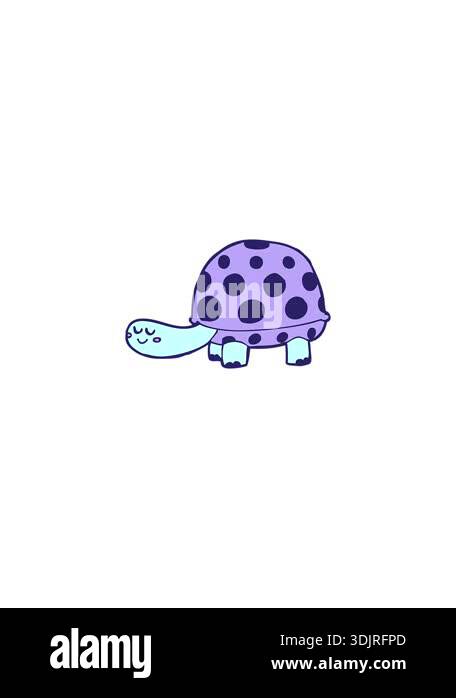 sales flash animation of cartoon illustration tortoise Stock Video ...