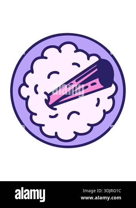 vibrating motion animation of traditional brazil canjica with cinnamon ...