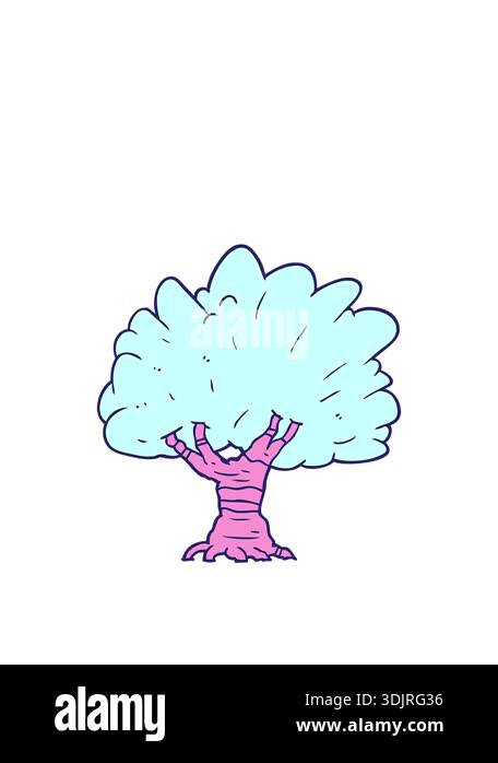 Stretching up animation tree design Stock Videos & Footage - HD and 4K ...