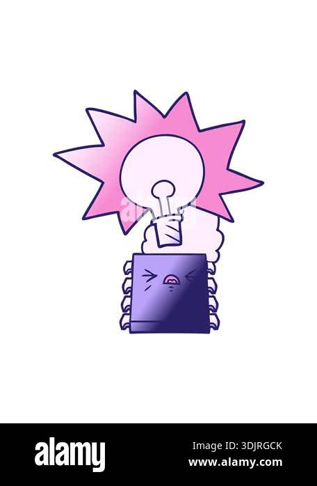 bob and pause animation of overheating computer chip Stock Video ...