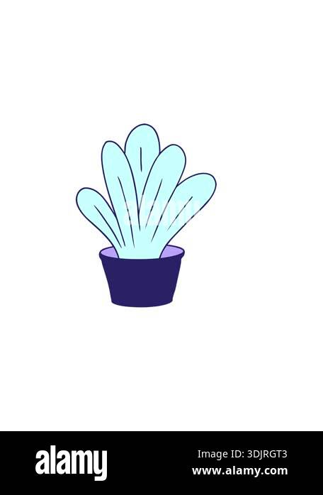 horizontally vibrating animation of hand drawn cartoon doodle of a ...