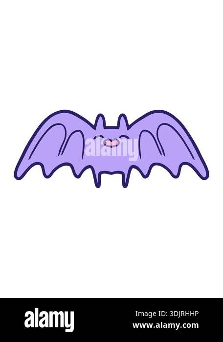 bobbing motion animation of bat Stock Video Footage - Alamy