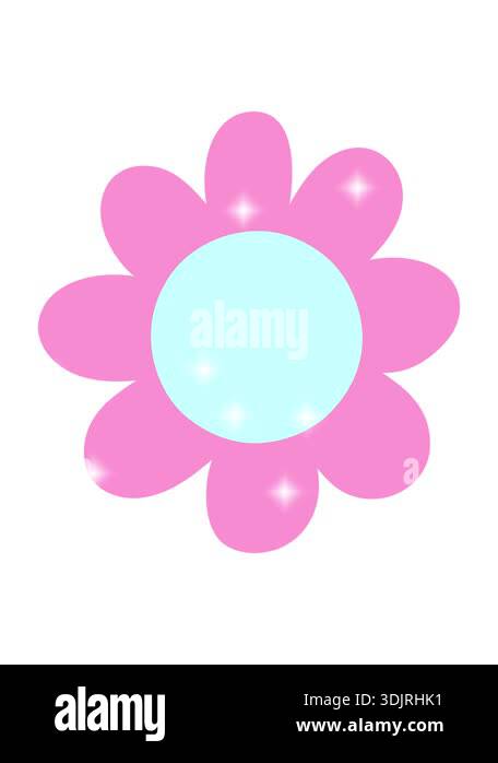 glitter effect animation of sunflower Stock Video Footage - Alamy