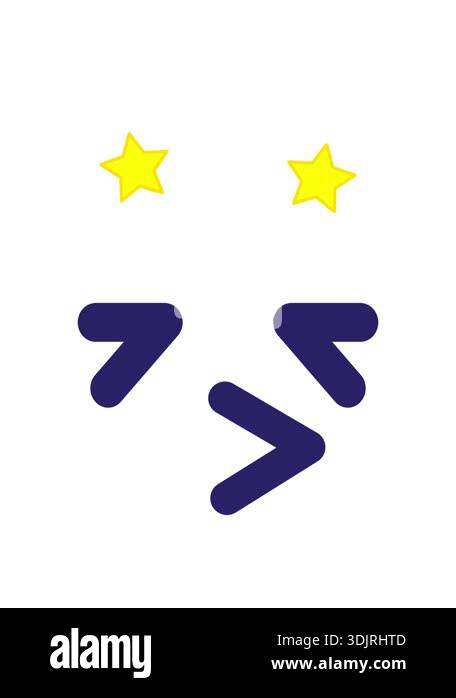 spinning stars animation of tired bird face icon Stock Video Footage ...