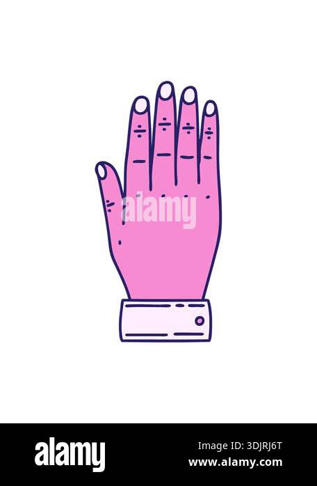 bobbing motion animation of hand icon Stock Video Footage - Alamy