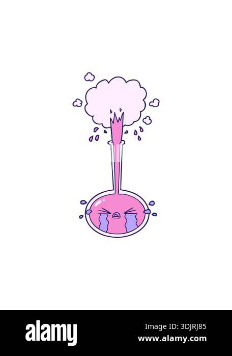 spinning motion animation of crying cartoon science experiment crying ...