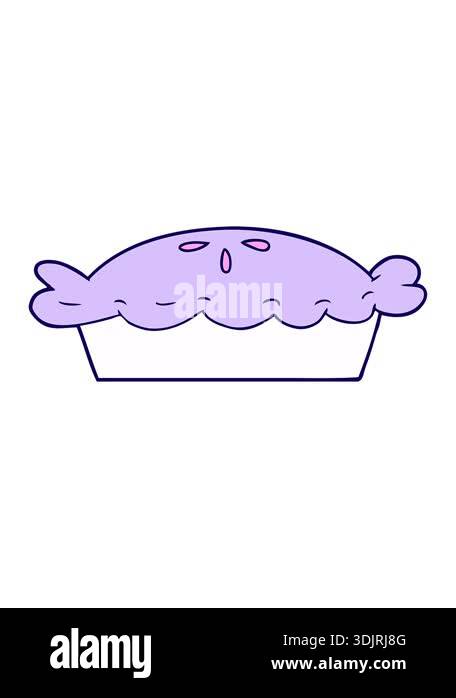 neon light effect animation of pie drawing Stock Video Footage - Alamy