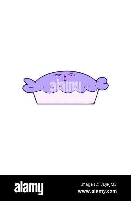 radioactive glowing animation of pie drawing Stock Video Footage - Alamy