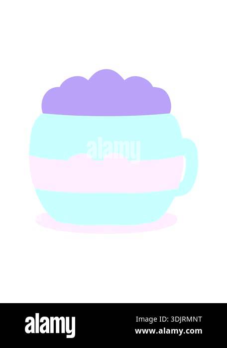 pressure popping animation of mug of hot chocolate Stock Video Footage ...