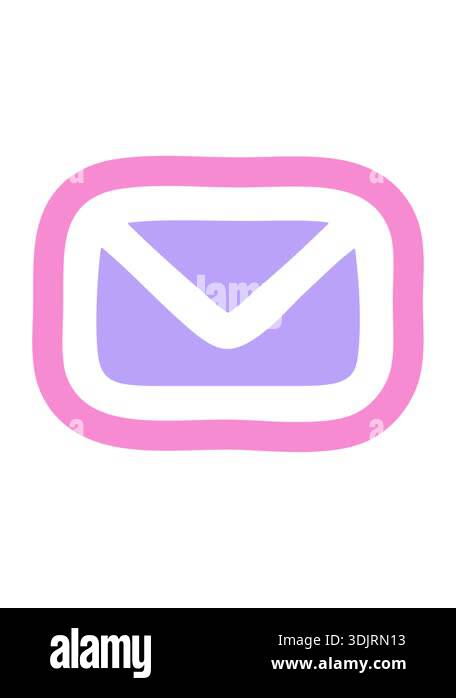 power up animation of envelope letter symbol design Stock Video Footage ...