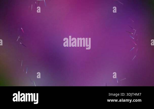 Purple background with white particles moving Stock Video Footage - Alamy