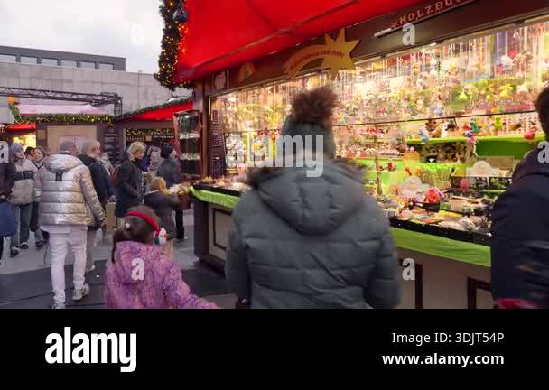 Colorful Toy And Candy Booth, Rows Of Hanging Sweets And Novelty Items ...