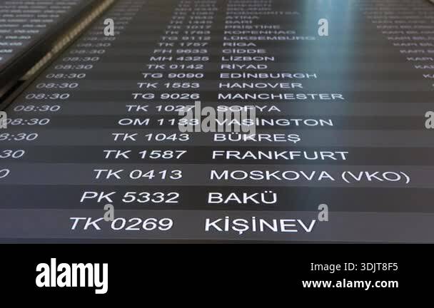 Dubai, United Arab Emirates - January 11, 2026: Flight information ...